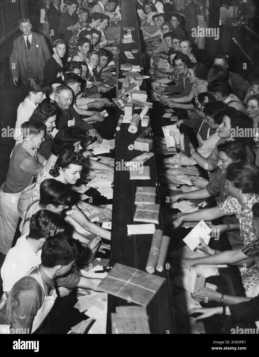 Letter sorters hi-res stock photography and images - Alamy