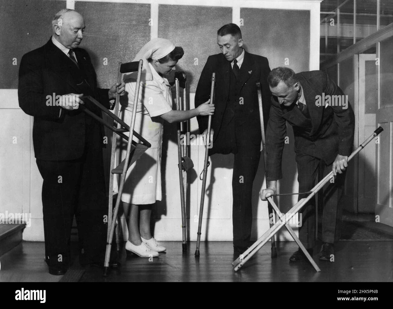 Crutch-Seat Is Distributed - First Distribution of the combined crutch ...