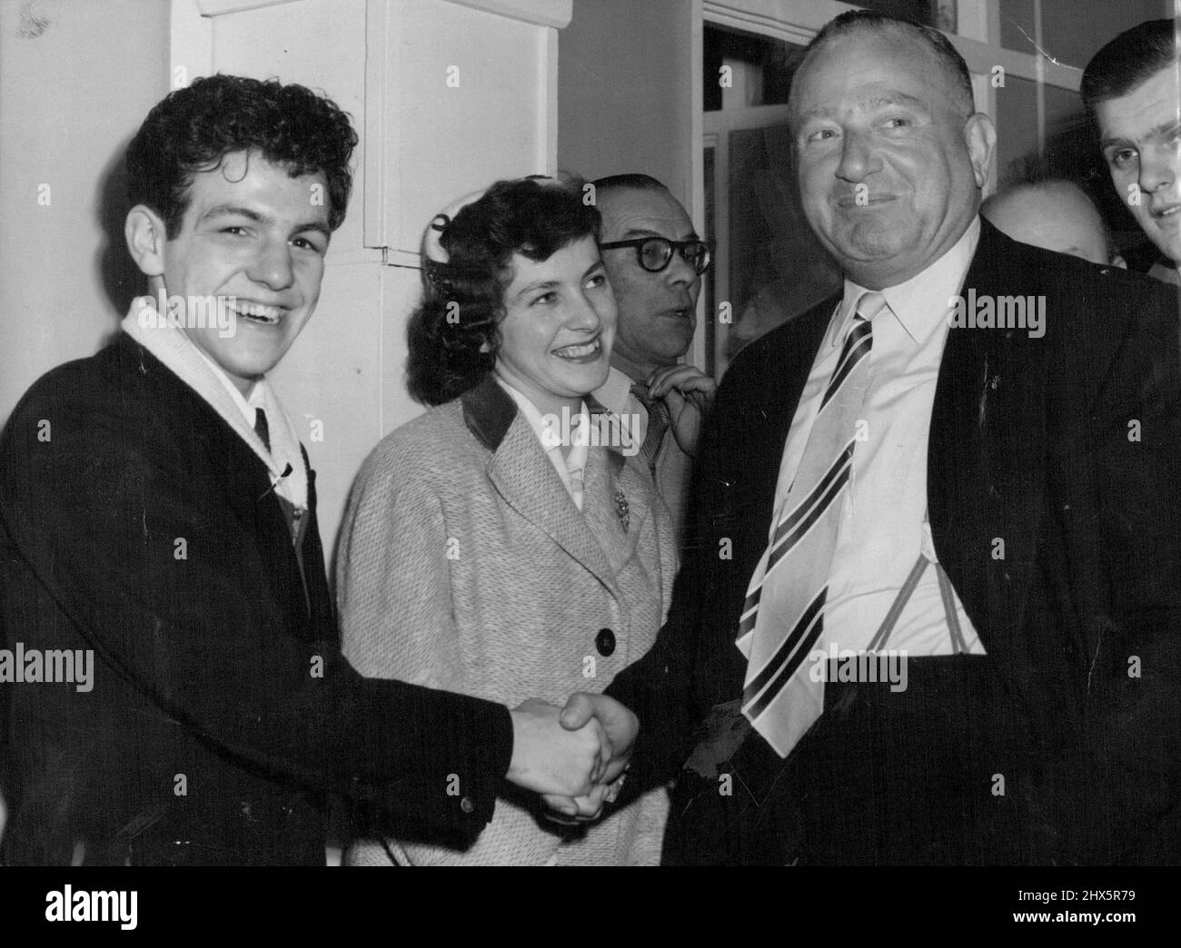 Dai Dower And The Big Promoter. New British flyweight boxing champion ...