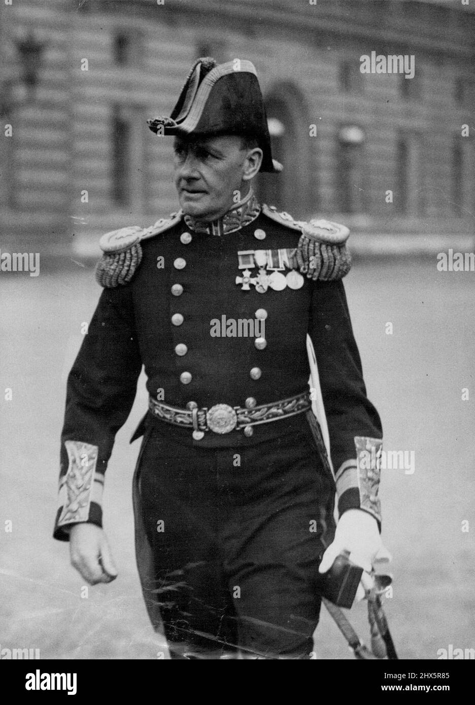 Vice-Admiral Sir James Somerville, who commanded the squadron in the ...