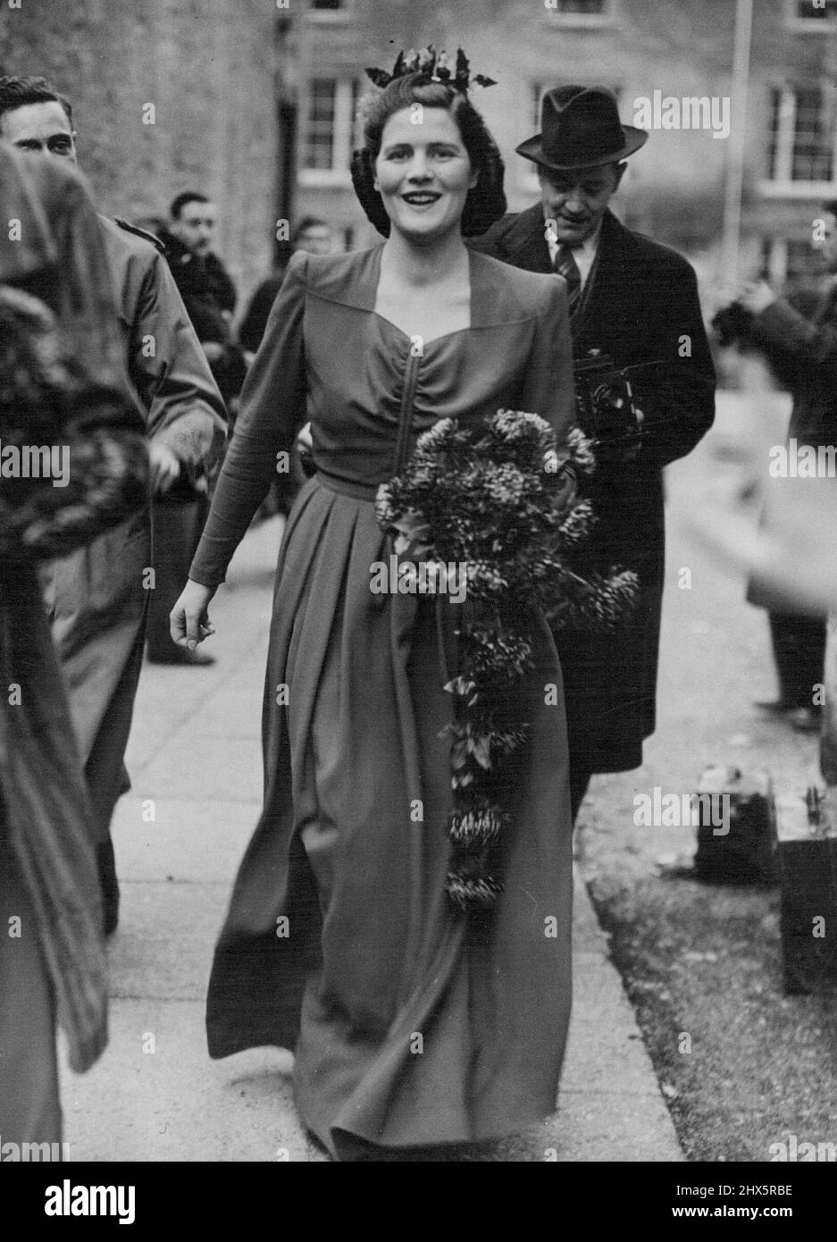 Mary Churchill Is Bridesmaid At Marlborough Wedding -- Mary Churchill ...