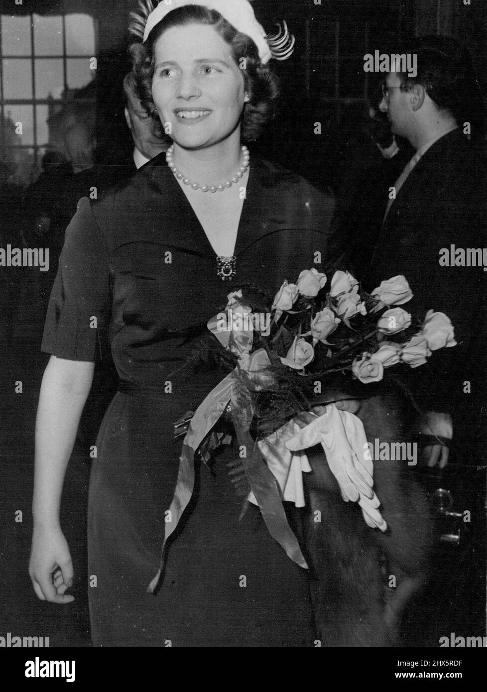 With her daughter mrs mary soames hi-res stock photography and images ...