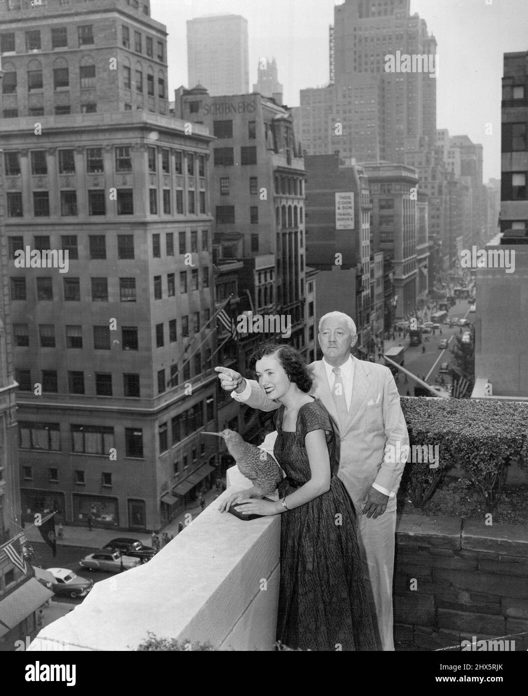 Australia's "Miss Teenager" Sees New York - Miss Diane Bell, who is ...