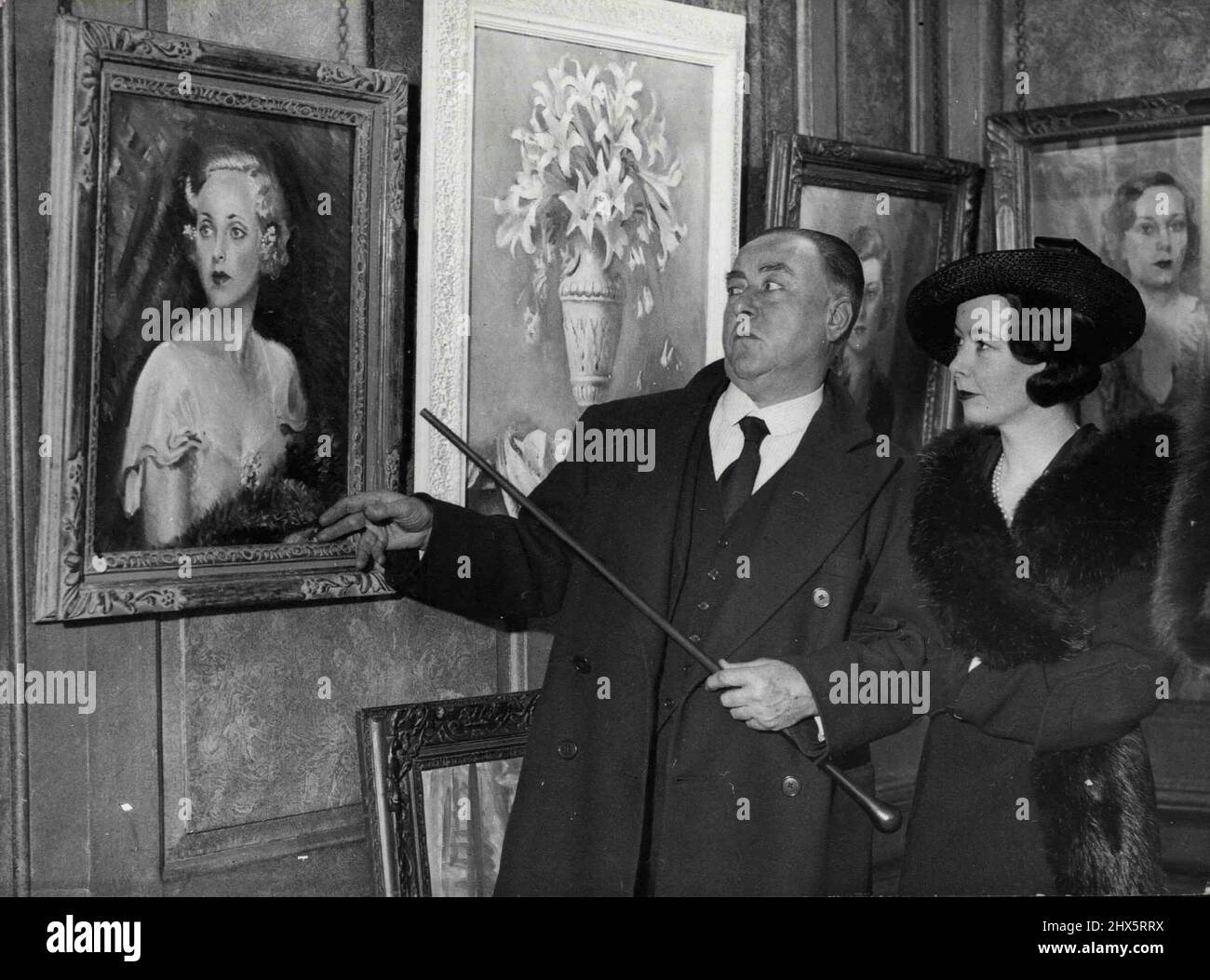 George Robey, famous comedian points out to this Elepier daughter ...
