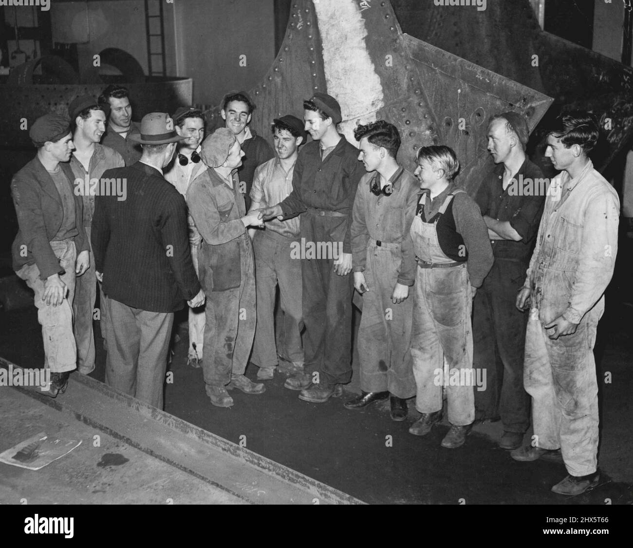 Edward James Goulding, foreman of the fabricating shop, where Arthur ...