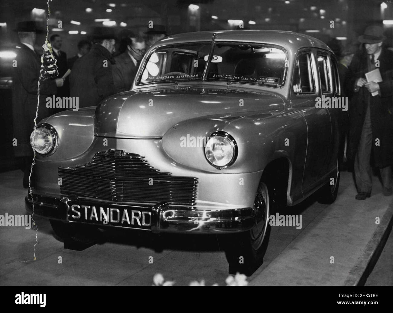 Britain's Latest Cars -- The new Standard estate car at the show today ...