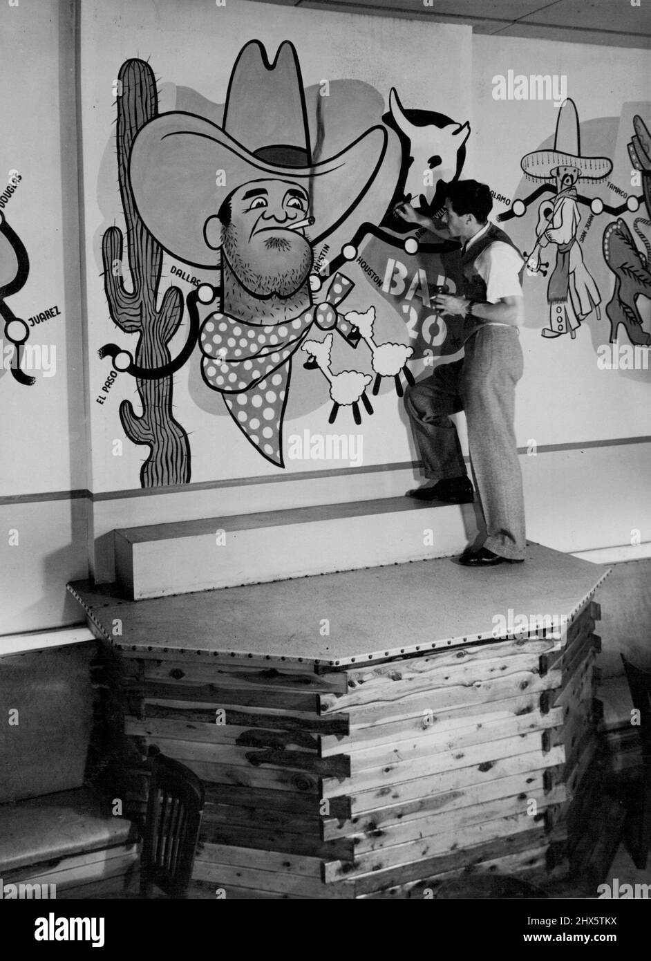 During the war, Snelling designed the murals, layout and equipment for ...