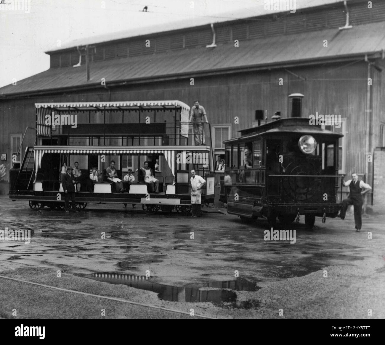 Peep Into The Past - This steam tram, which used to chug out to Watson ...
