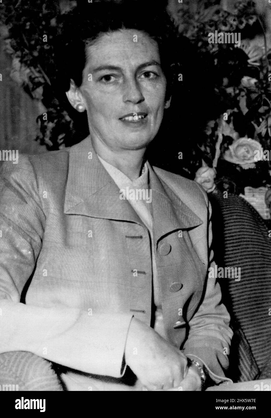 Lady Anderson wife of Sir Donald Anderson, Deputy Chairman of P.O. & Co ...