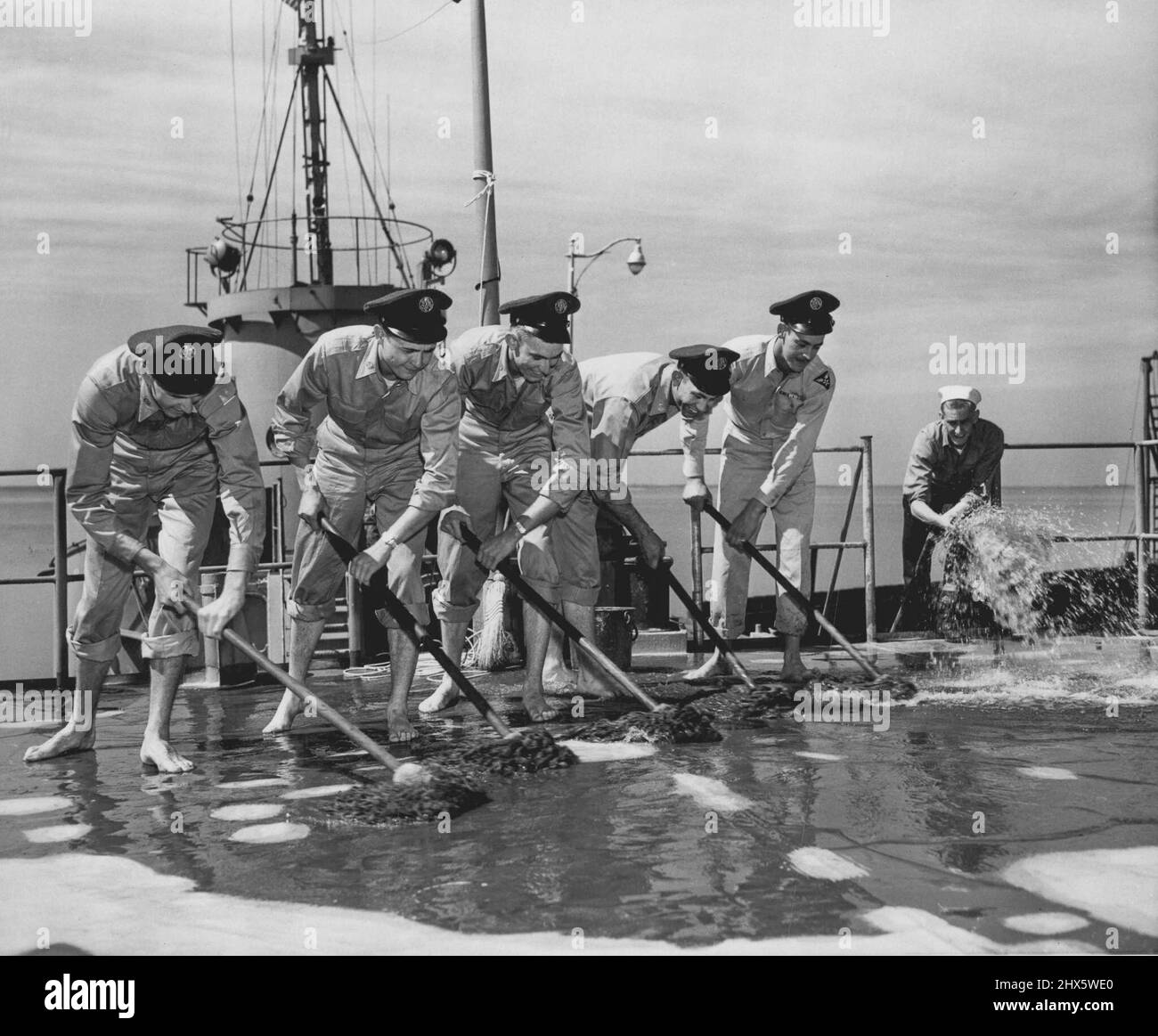 Swabbing deck hi-res stock photography and images - Alamy