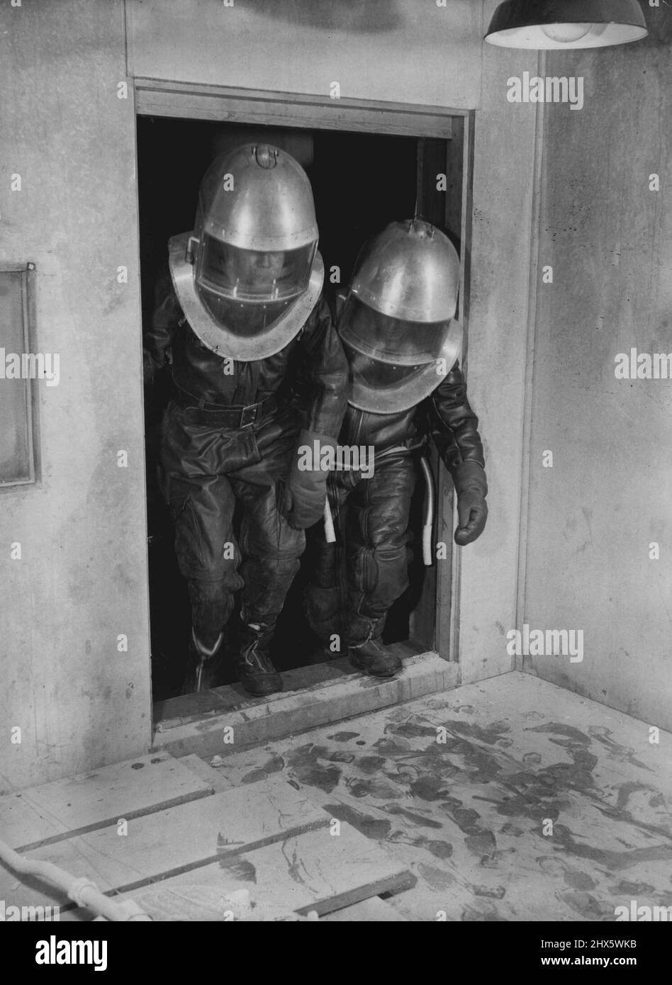 Fantastic -- Wearing horsehide arctic suits lined with two engineers ...