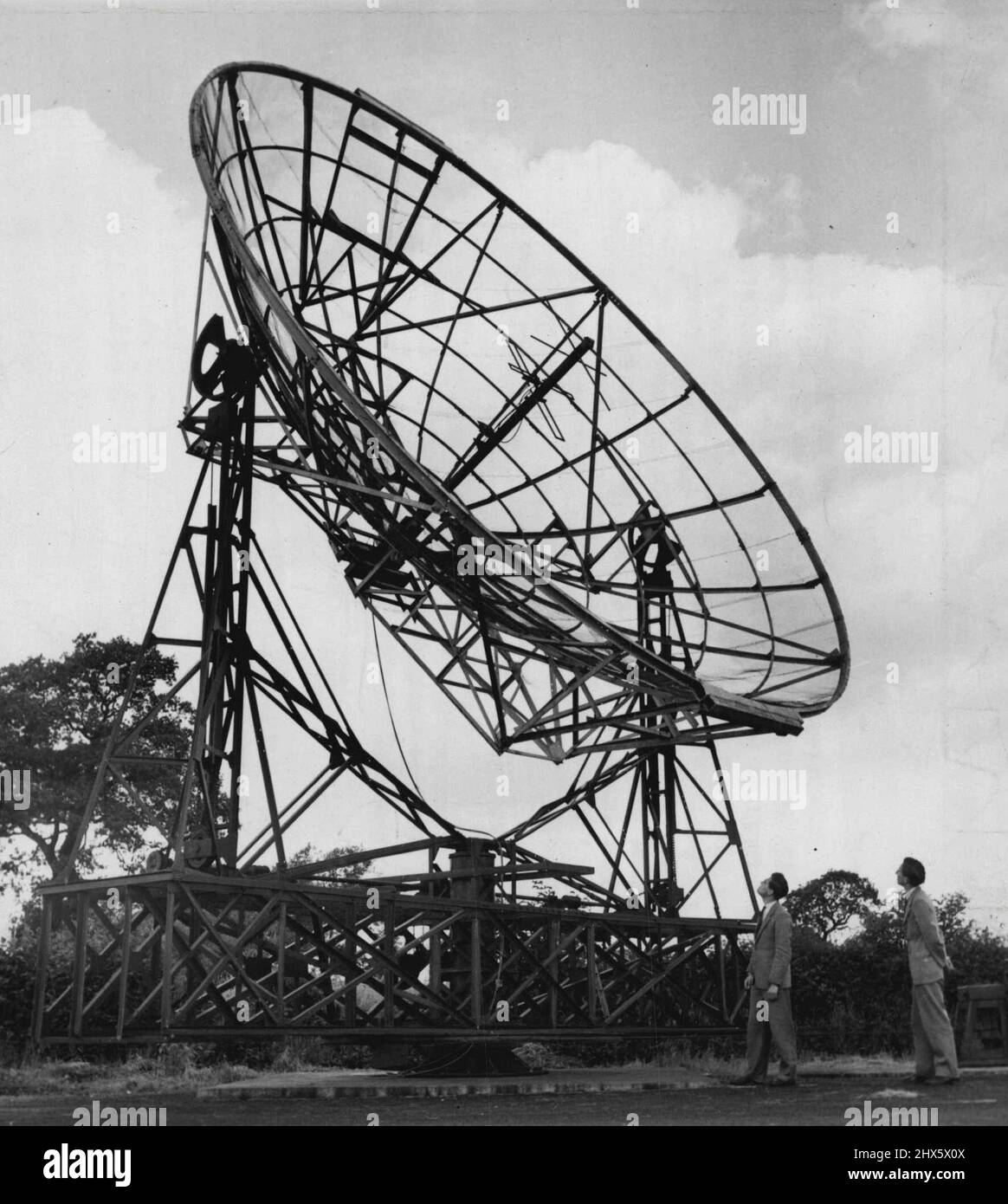 The Largest Radio-Telescope In The World -- Designed by the L.A. Clegg ...