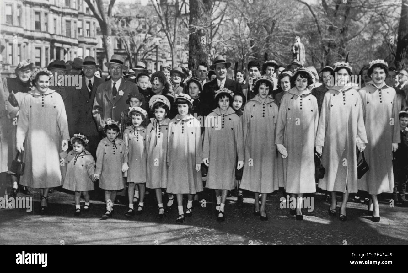 The O'Neils Easter Parade - Mr. and Mrs. Daniel O'Neil of Jamaica Plain ...