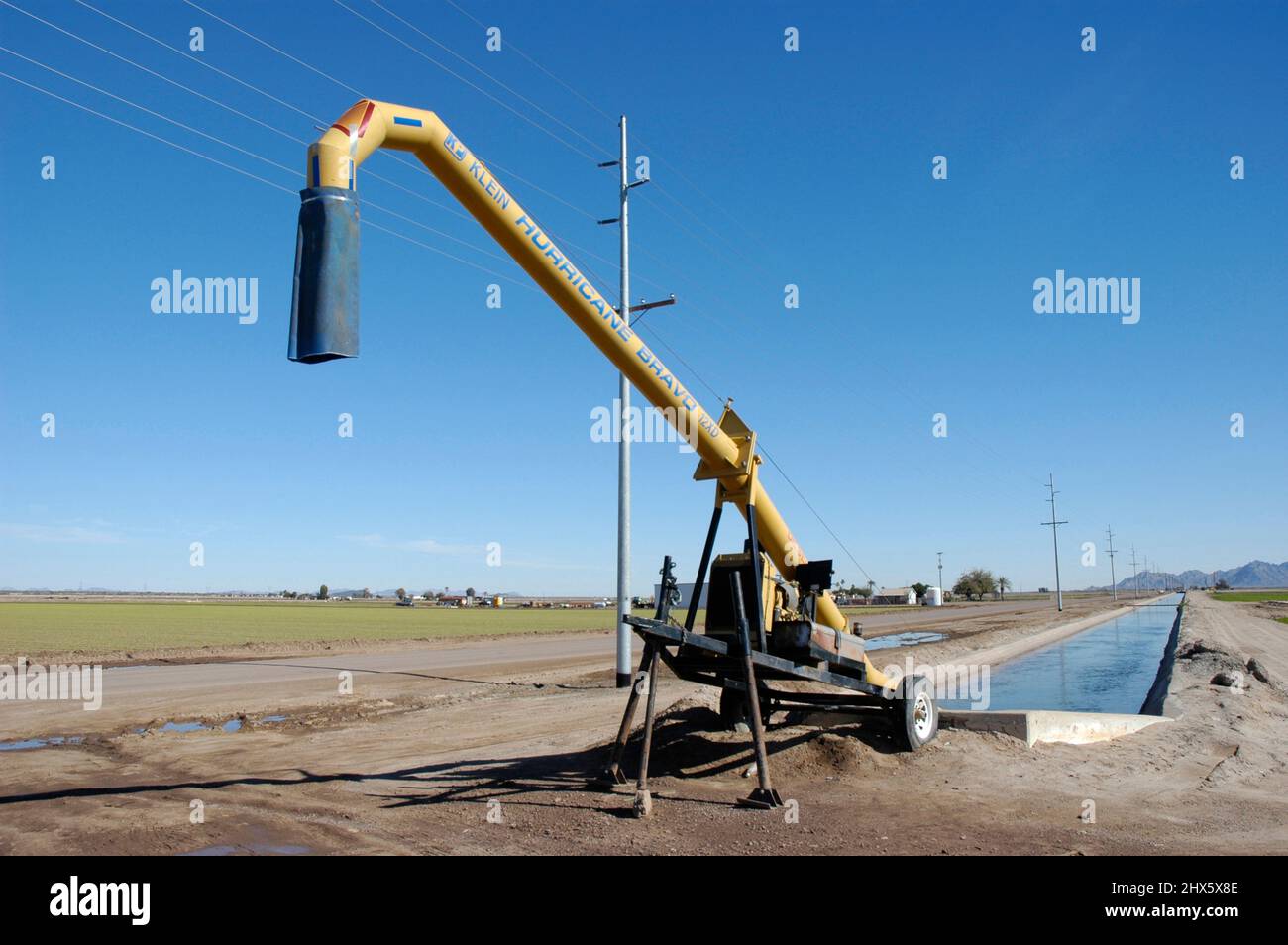 Gooseneck filler for putting Colorado River water into truck tanks for ...