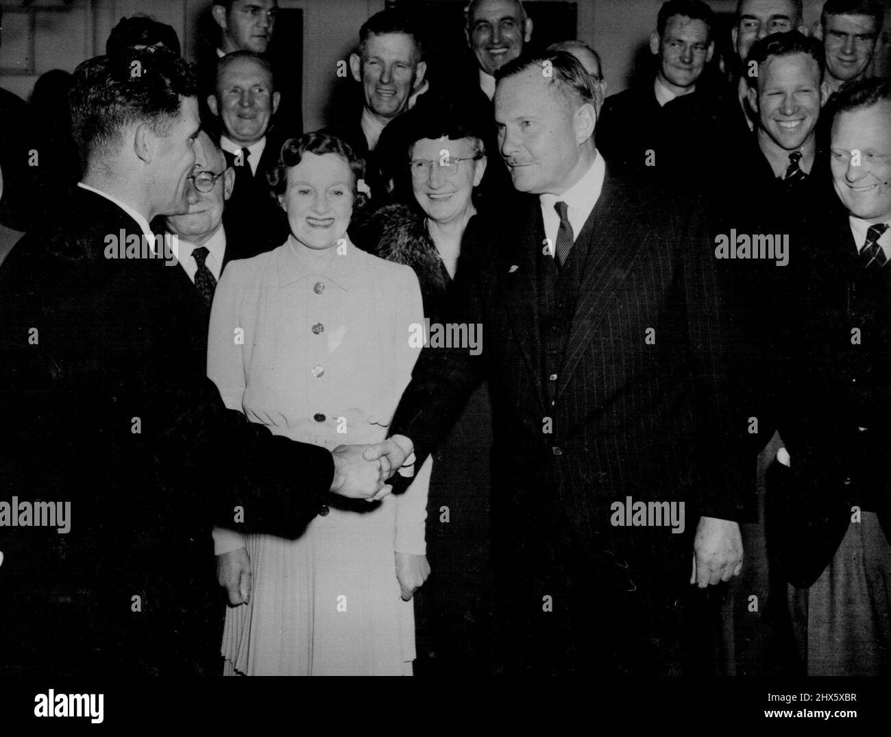 The Governor-General of New Zealand, Sir Bernard Freyberg V.C., wishes ...