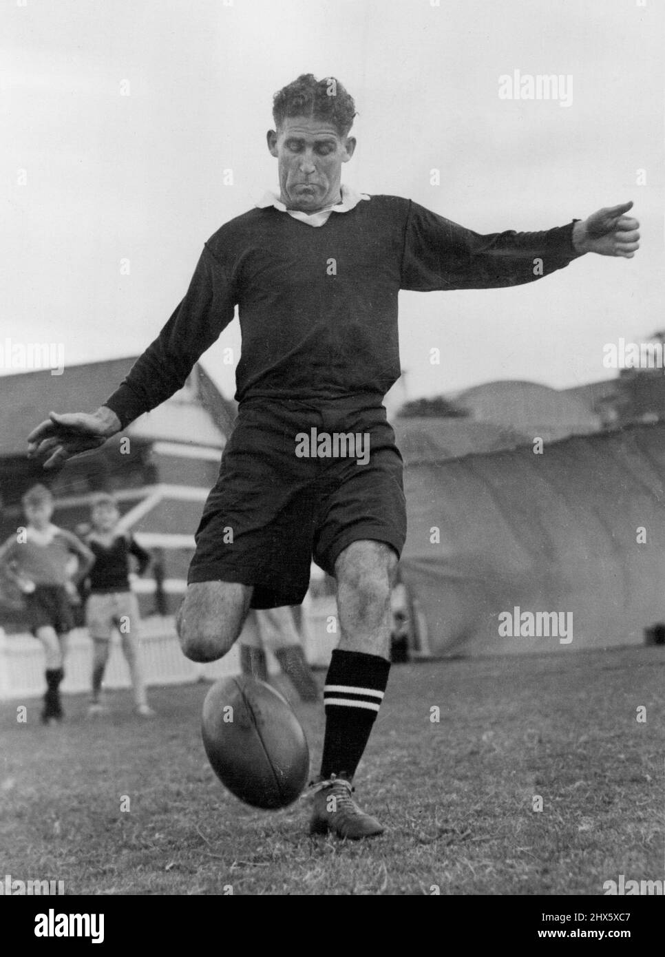 Miss football Black and White Stock Photos & Images - Alamy
