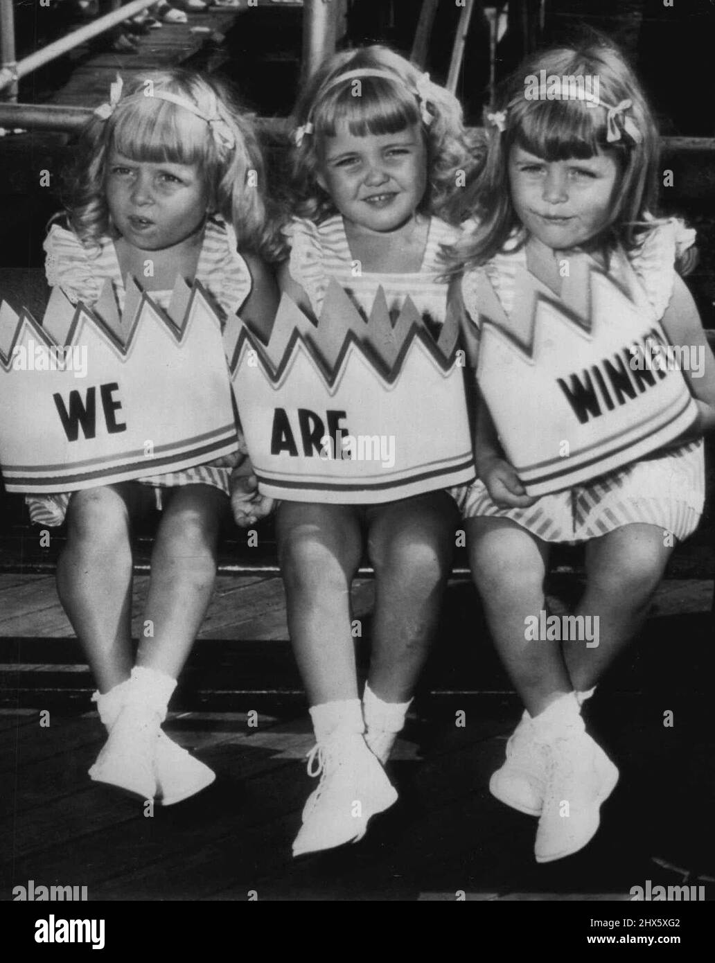 'Most Photogenic' -- Alice, Barbara and Carol Rogers, three and one ...