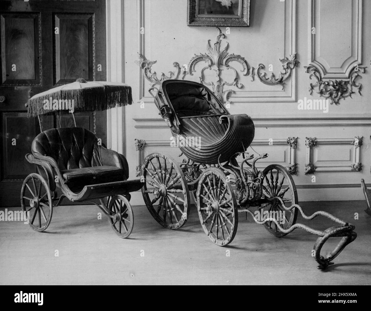 "Children Throughout The Ages" Exhibition -- Our picture shows early ...
