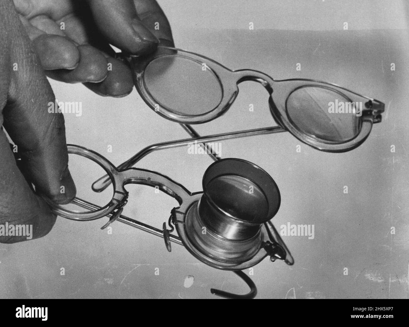 Without close inspection it is difficult to tell spectacles fitted with ...