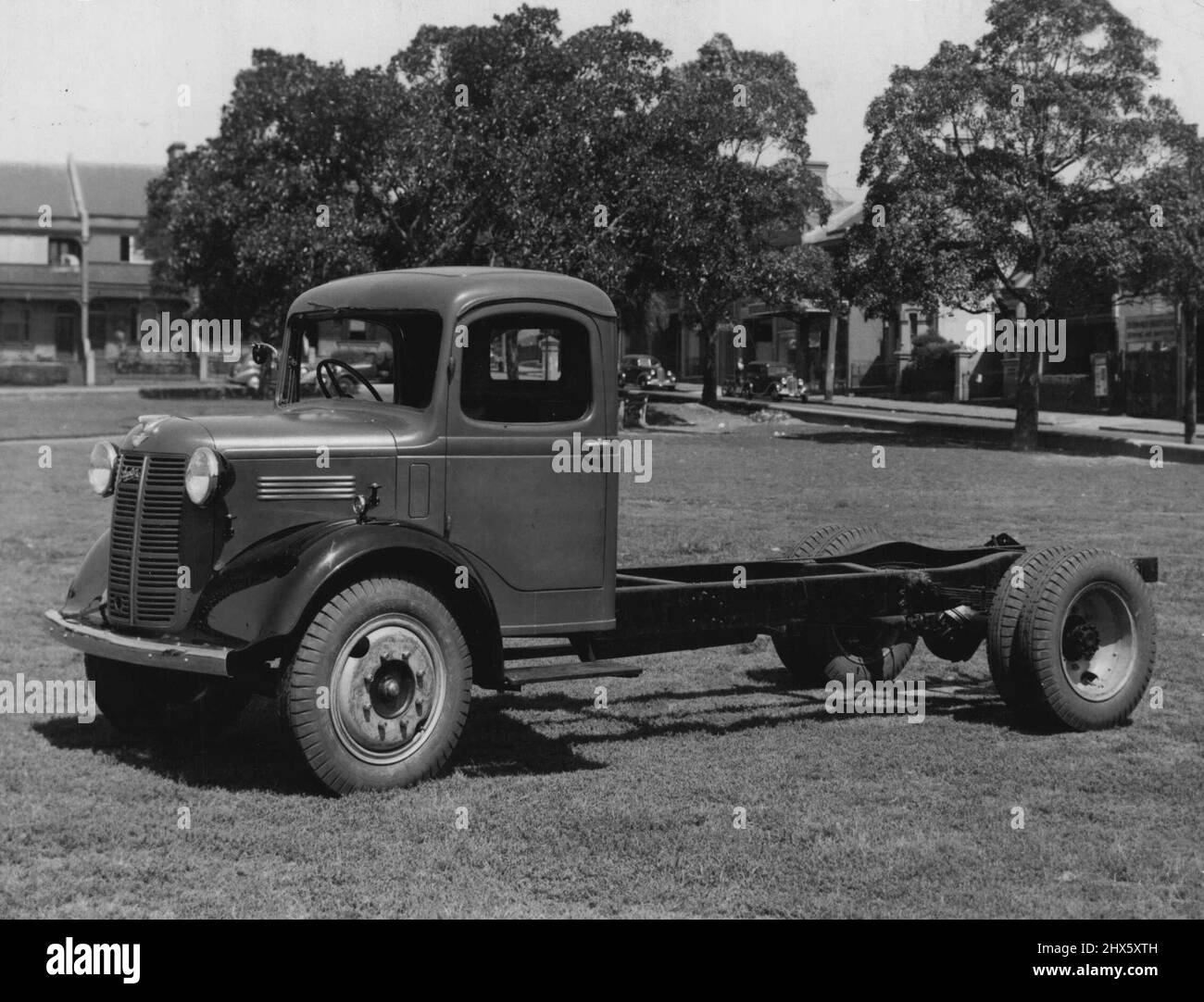 Vintage austin truck Black and White Stock Photos & Images - Alamy