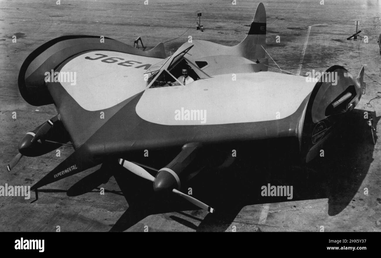 Wingless Plane Passes First Test - William Horton, an aircraft engineer ...