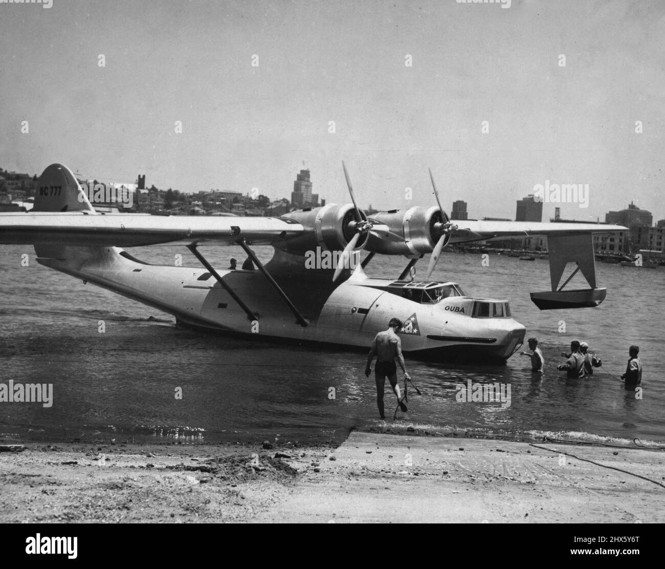 "Guba" - Flying Boat. July 15, 1937. (Photo by Associated Press Photo ...