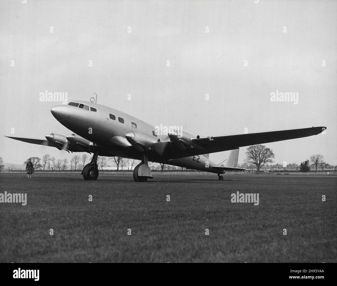 For Transatlantic Mail Transport -- First photograph of the new de ...