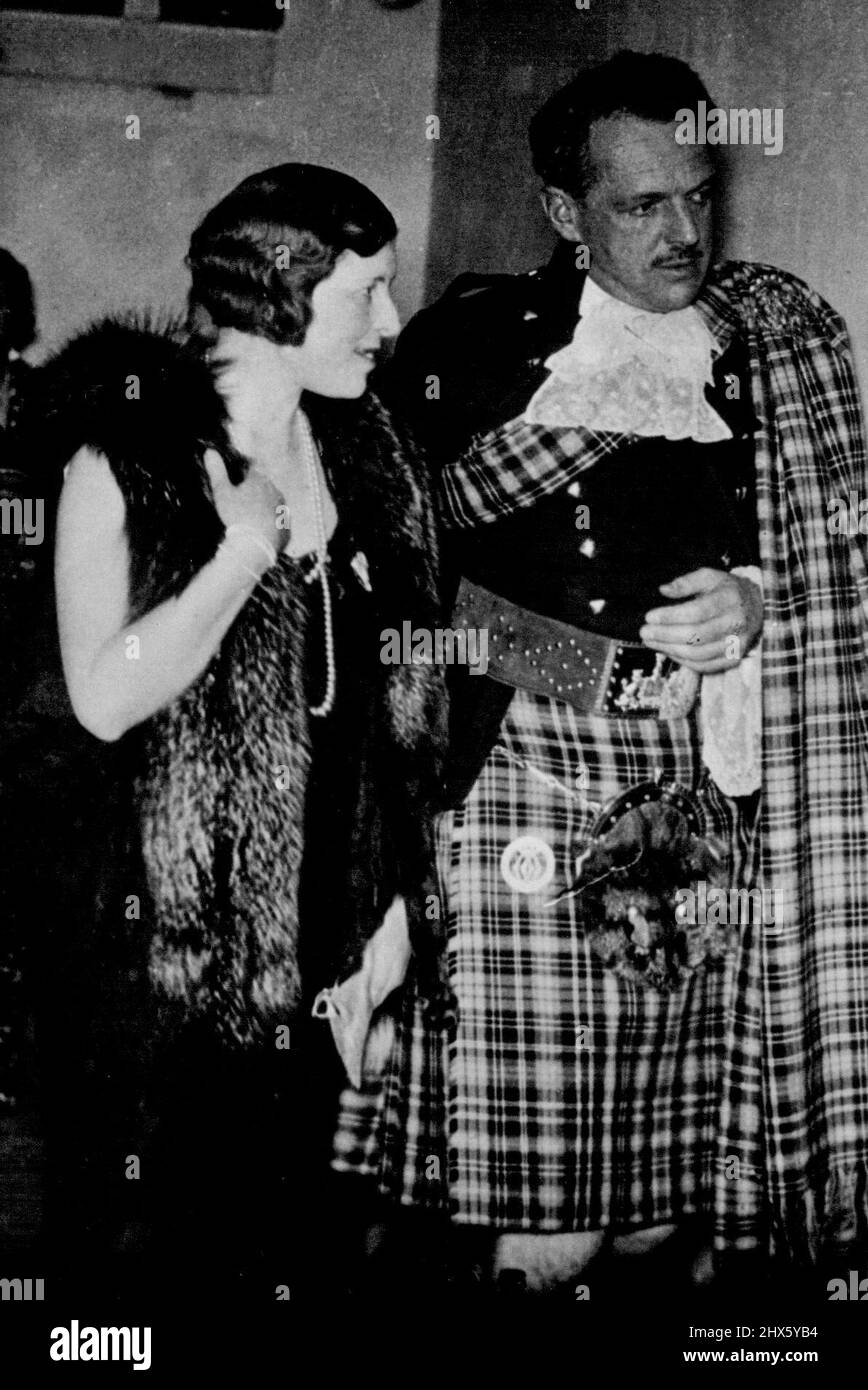 Cortachy Castle Staff Entertainment - The host and hostess, the Earl Of ...