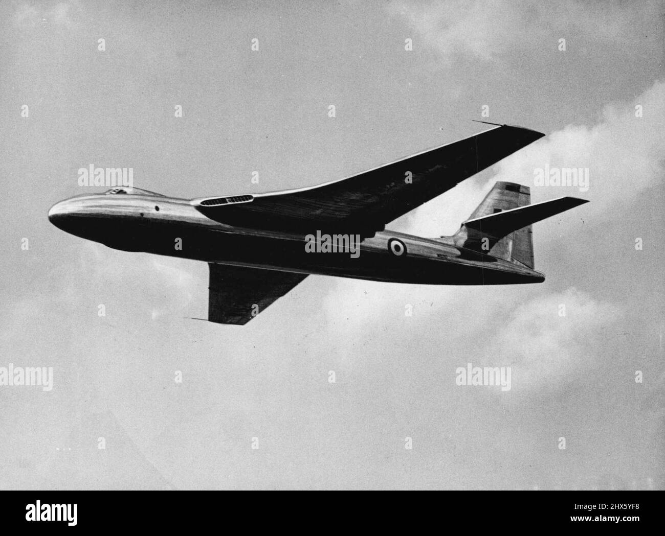Air Display Today At Farnborough -- The 'Valiant', made by Vickers ...