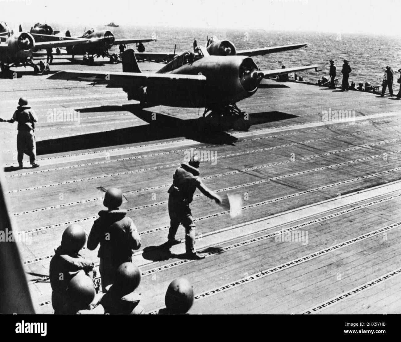 Battle Stations Aboard - A U.S. Aircraft Carrier -- Steaming through ...