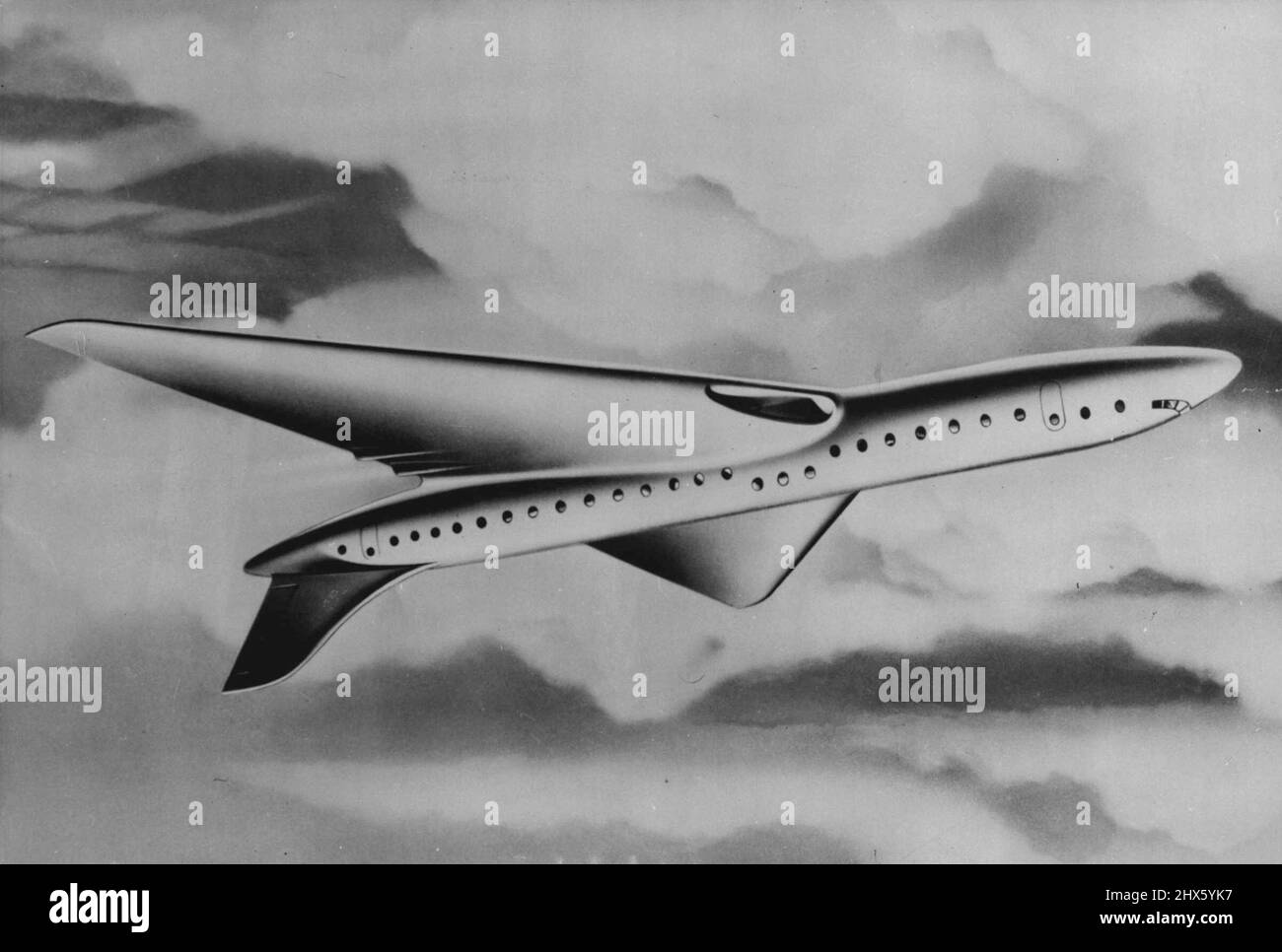 New jet airplane Black and White Stock Photos & Images - Alamy