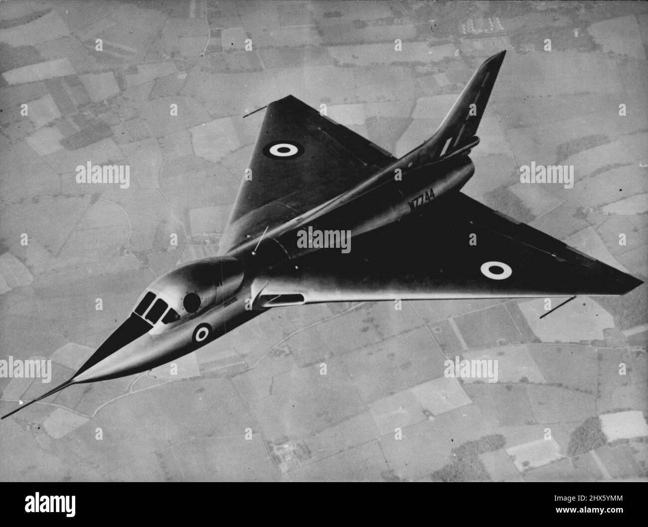 New Dual-Control Delta In Flight -- Here's the first in-flight picture ...