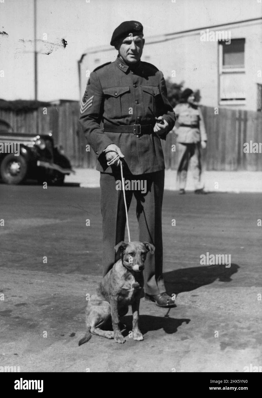 Staff Cgl. Birrell Worthy ginger the camp mascot - inappear *****. July ...