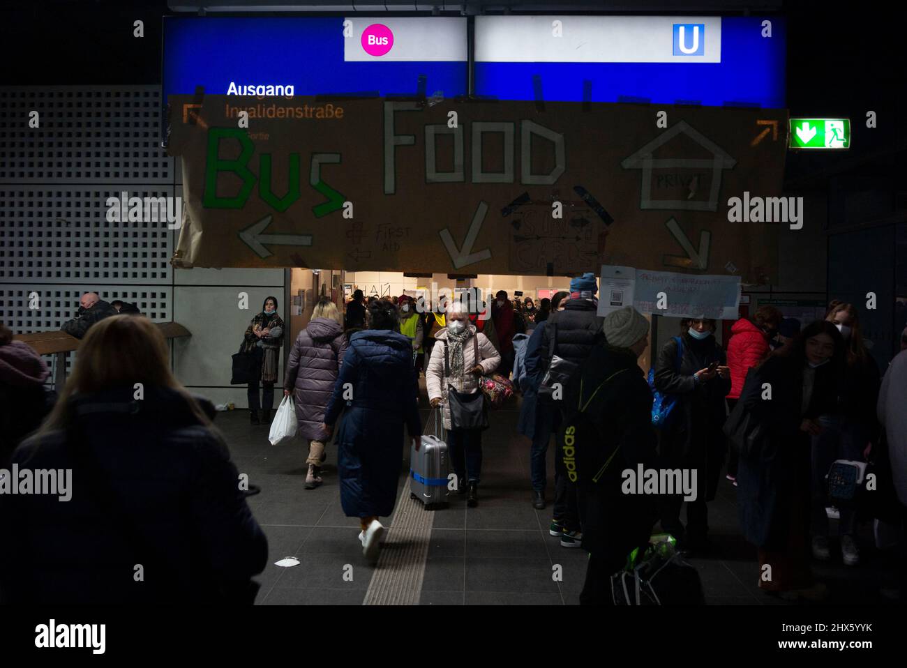 March 9, 2022, Berlin, Berlin, Germany: March 9, 2022: Ukrainian war ...