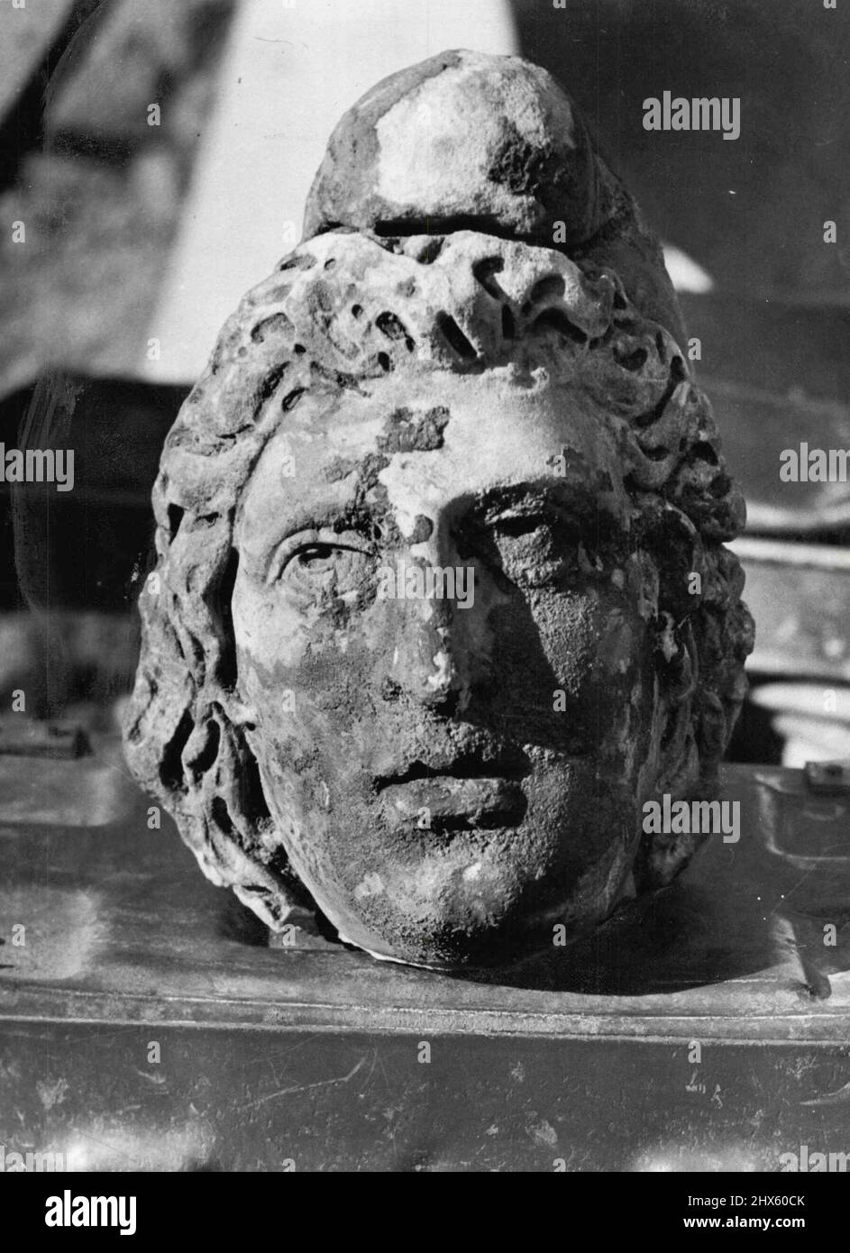 Temple Of Mithras Reprieved By Minister Of Works -- A close-up of a ...