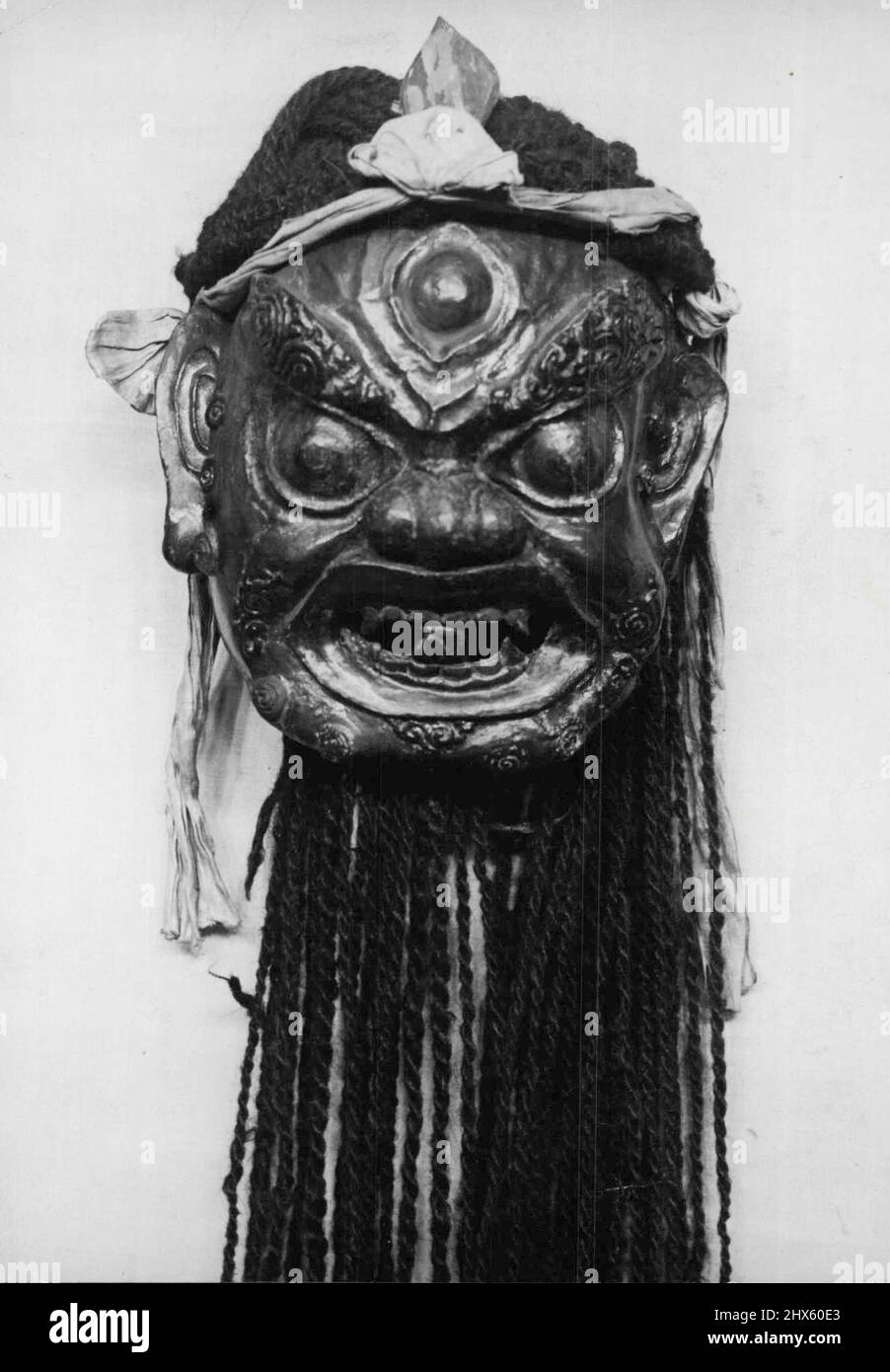 Out Of The East -- Berliners have been admiring this Mongolian mask ...