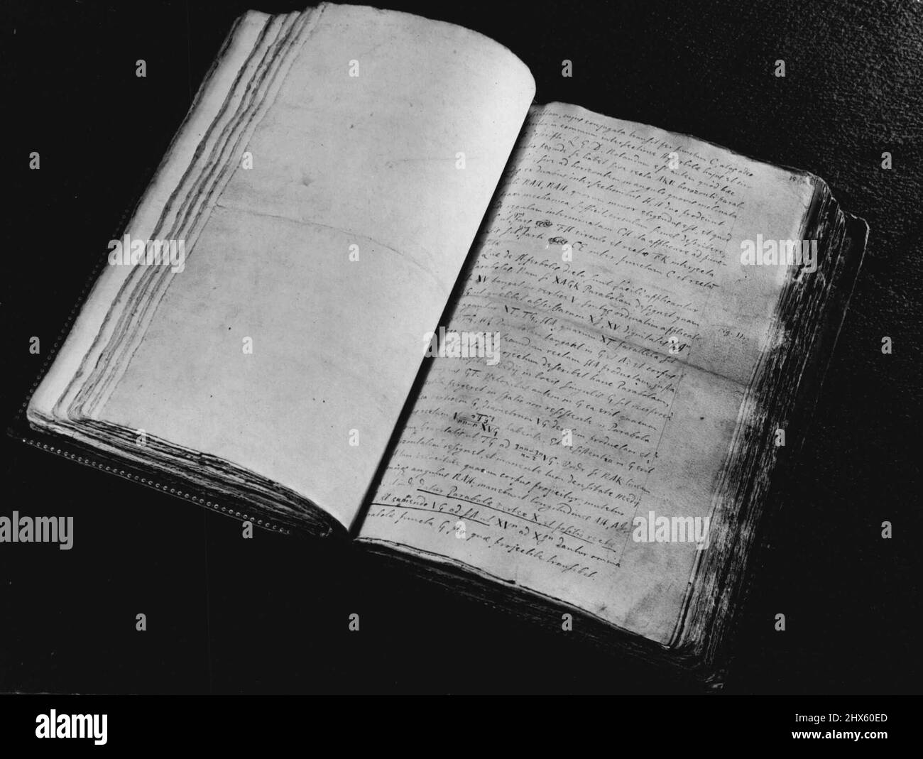 The Royal Society - The original manuscript of Newton's "Principia ...