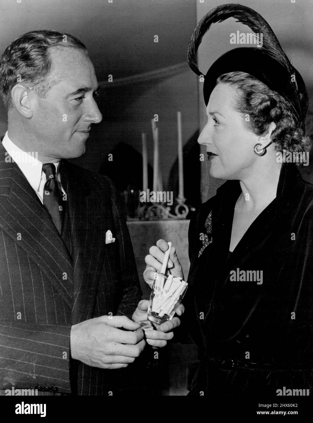 Thanksgiving day reception of US Consul General Smith is attended by Mr ...