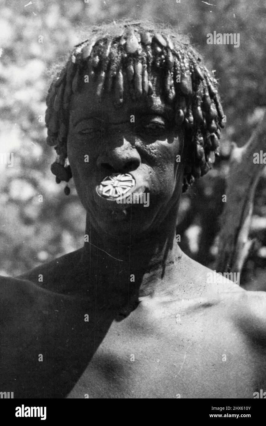 African Adonis -- This fellow from French equatorial African wears an ...