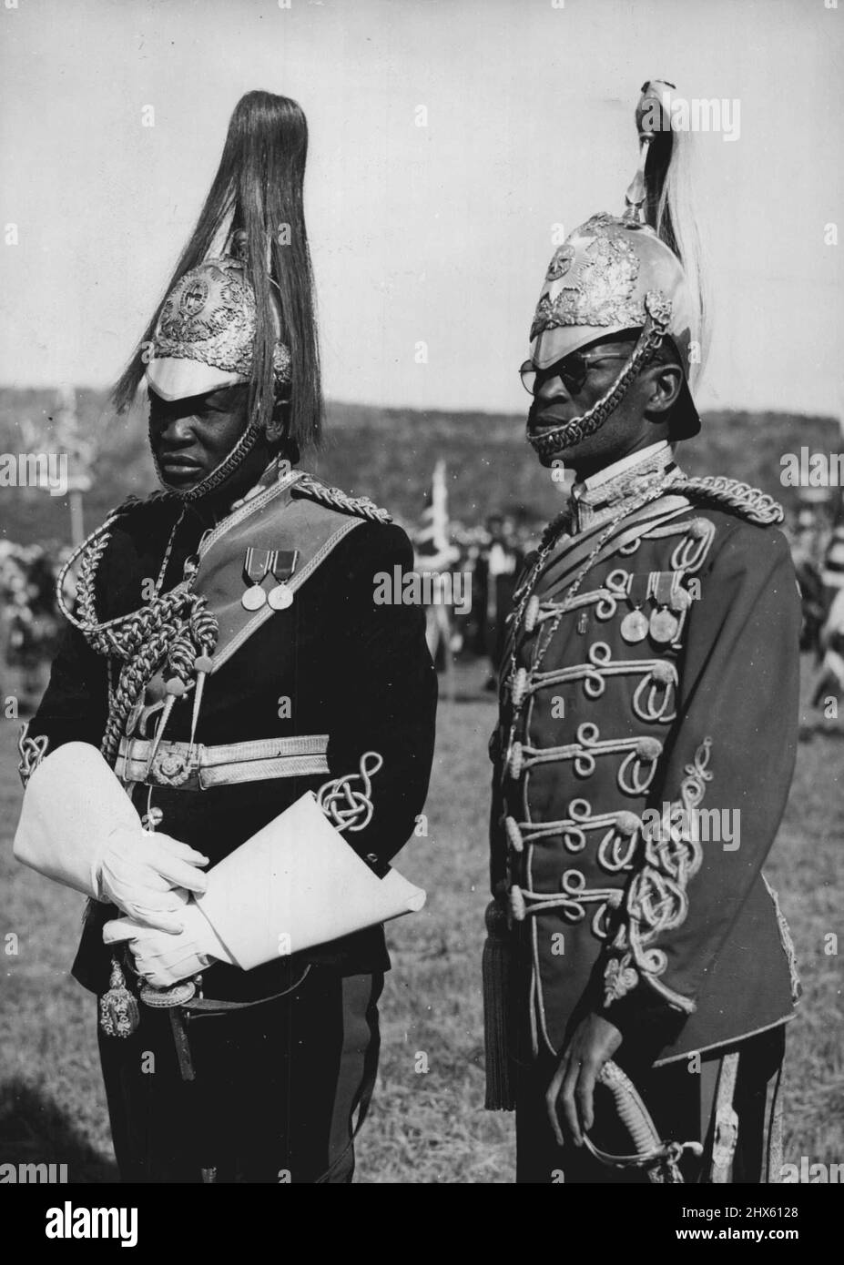 Regent Tshekedi And Chief Bathoen Greet The King -- Regent Tshekedi ...