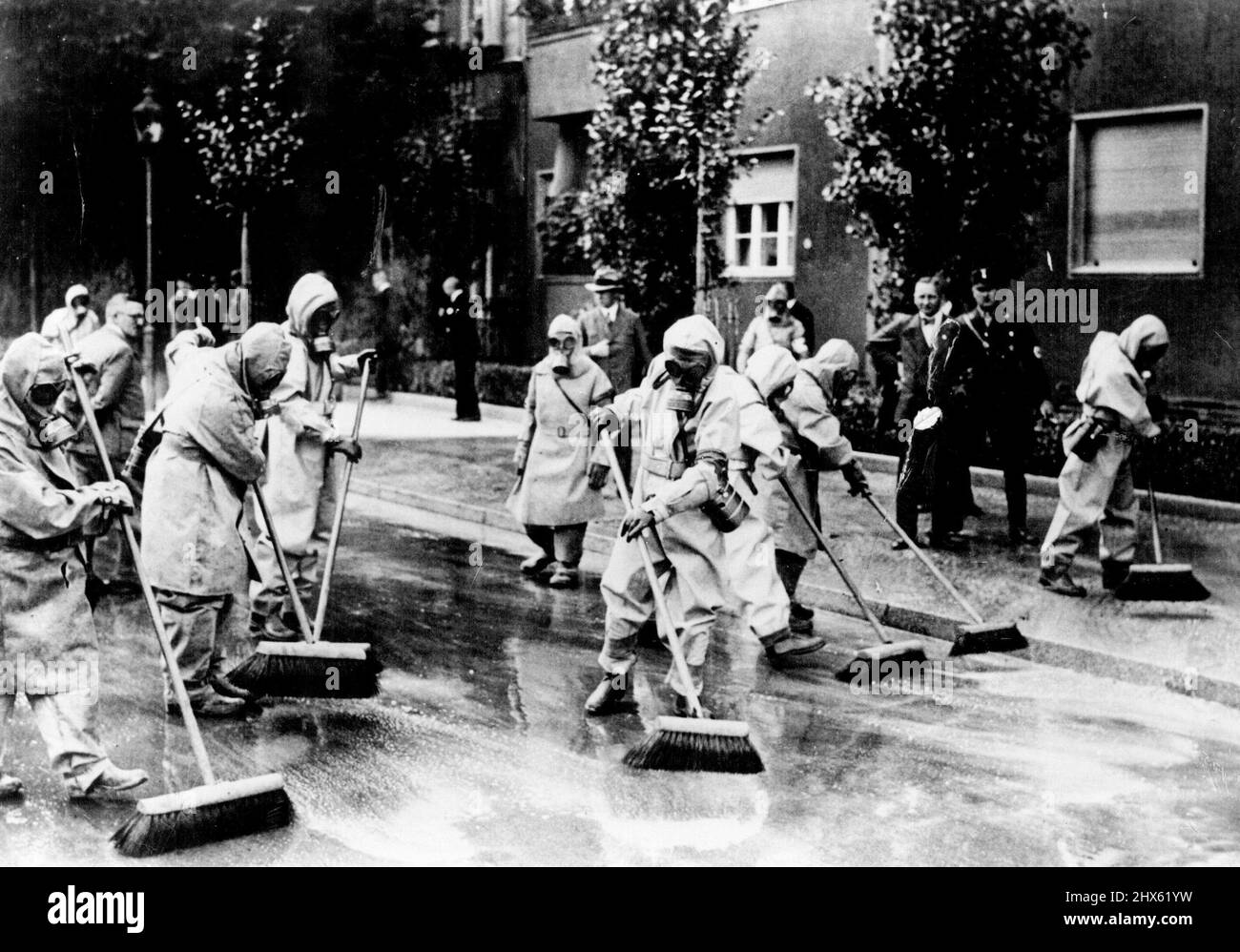 German Workers are being trained to continue with their work during gas ...