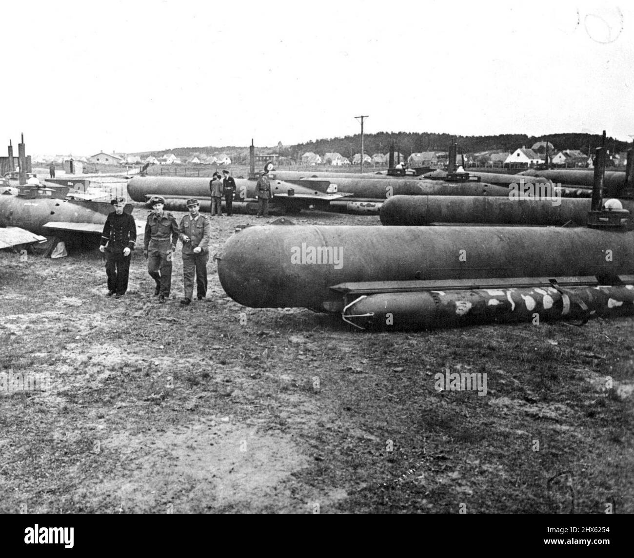 Britain's Navy Takes Over In Copenhagen -- General view in a field at ...