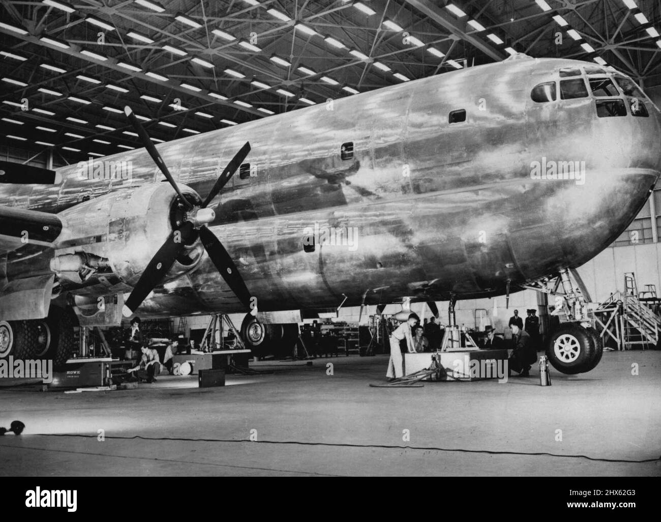 Pan american stratocruiser black and white hi-res stock photography and ...