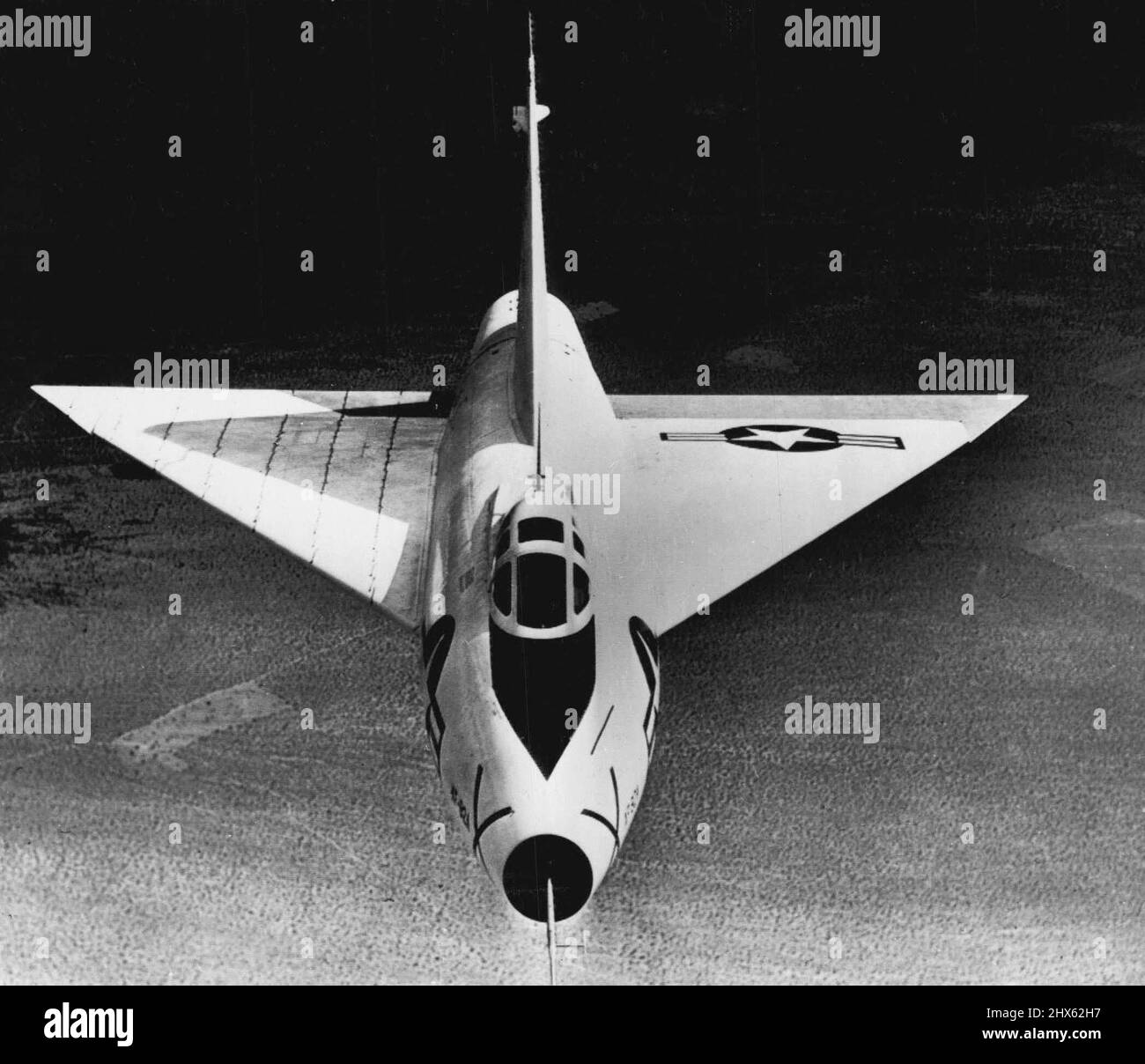 A Dart Over The Desert -- A photographer in the tail gunner's position ...