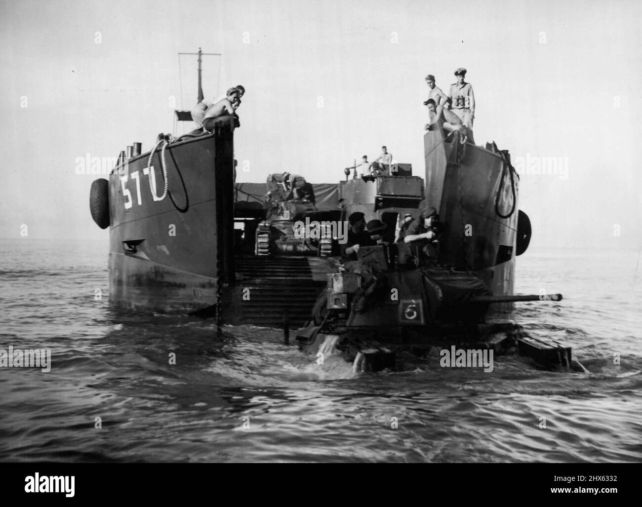 Landing craft for tanks hi-res stock photography and images - Alamy