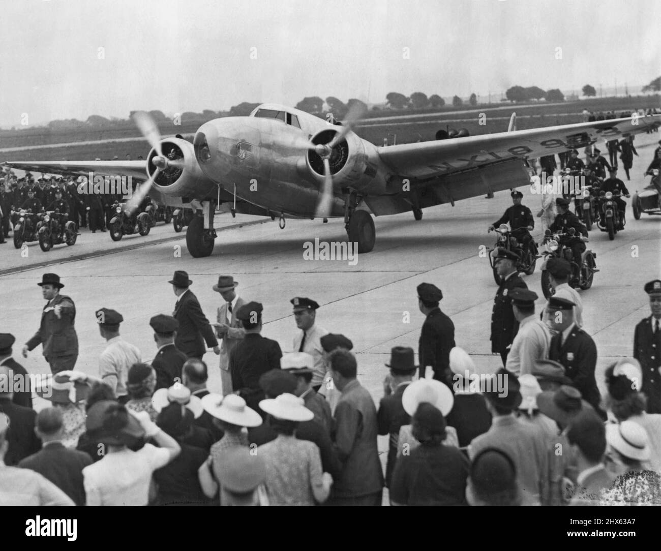 Hughes Completes The Globe Circle -- Here's the world-girdling silver ...