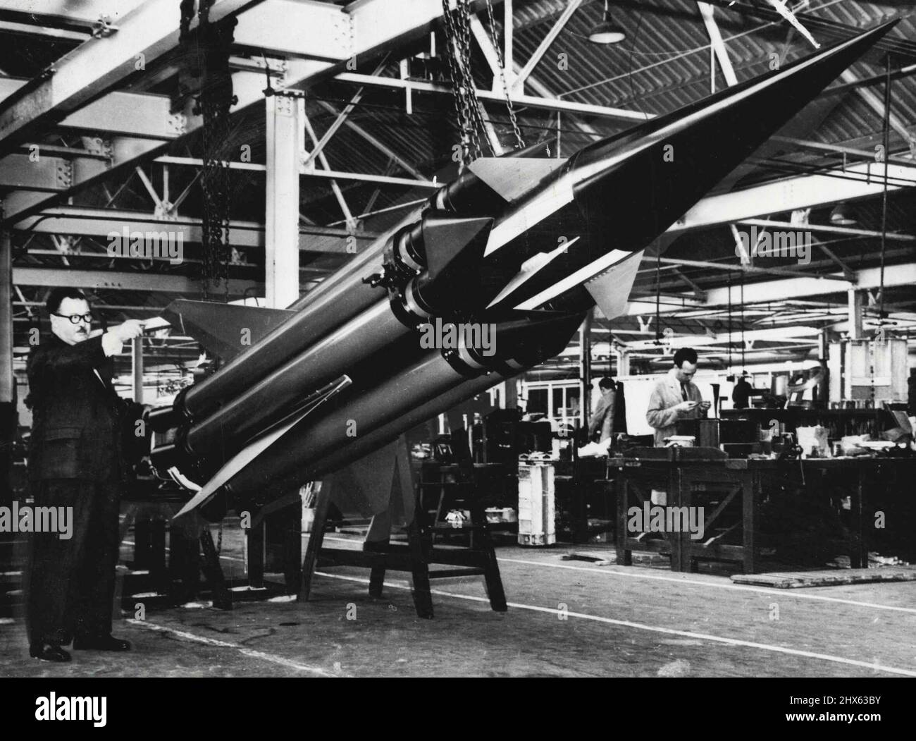 First Pictures Of Another British Rocket - Mr. H.M. Woodhams, Managing ...
