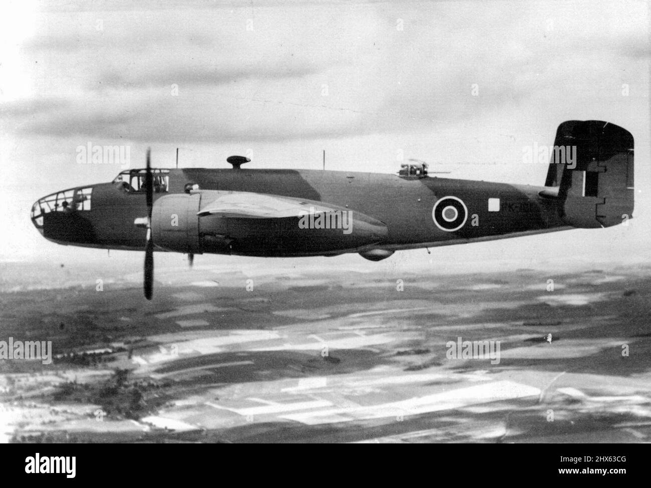 A side view of the Mitchell. North-American Mitchell reconnaissance ...