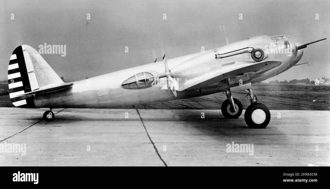 The "Airacuda" new place built for U.S. Army Air Corps by the Bell ...