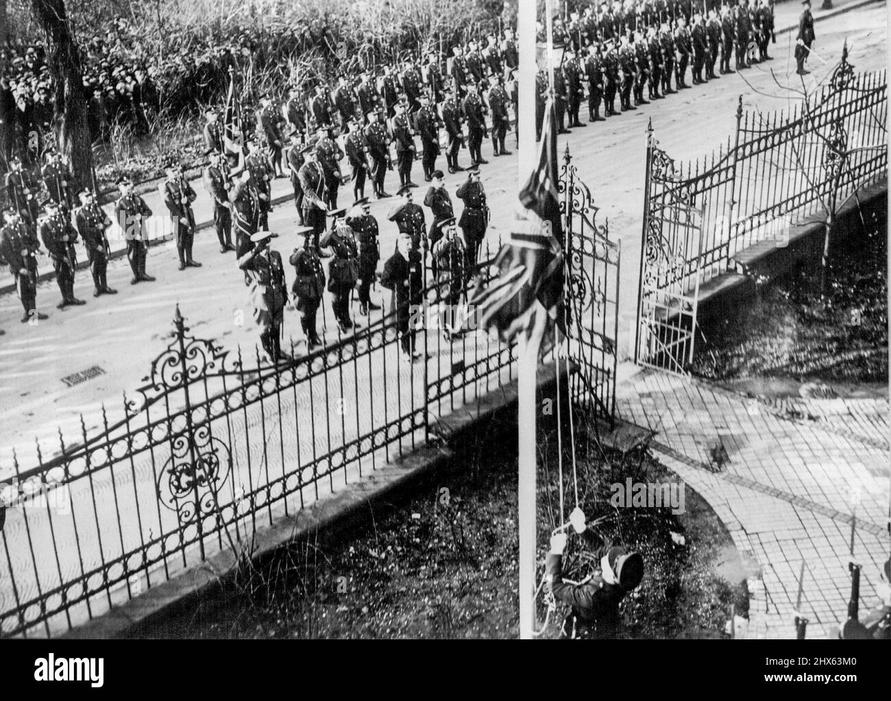Evacuation of the Rhine: End of British Occupation: Huge crowds ...
